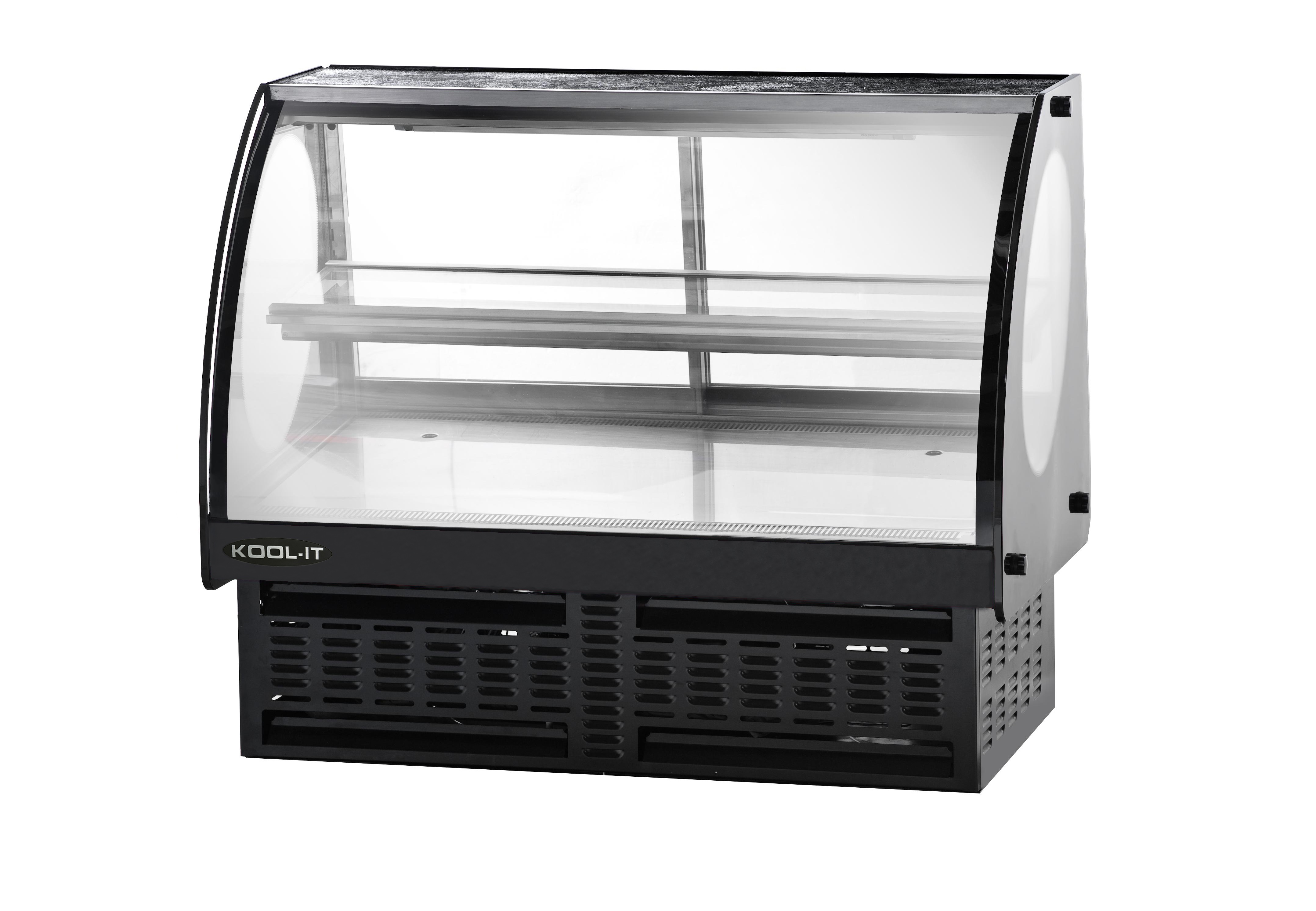 Two Glass Door Commercial Merchandiser Refrigerator Migali C-49RM